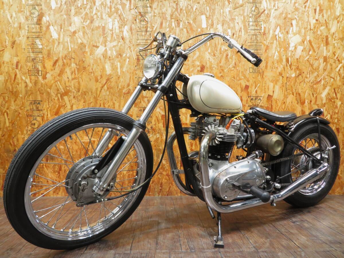 Yahoo!オークション - 【Youtube有】公認リジッド トライアンフ TR6 チ...