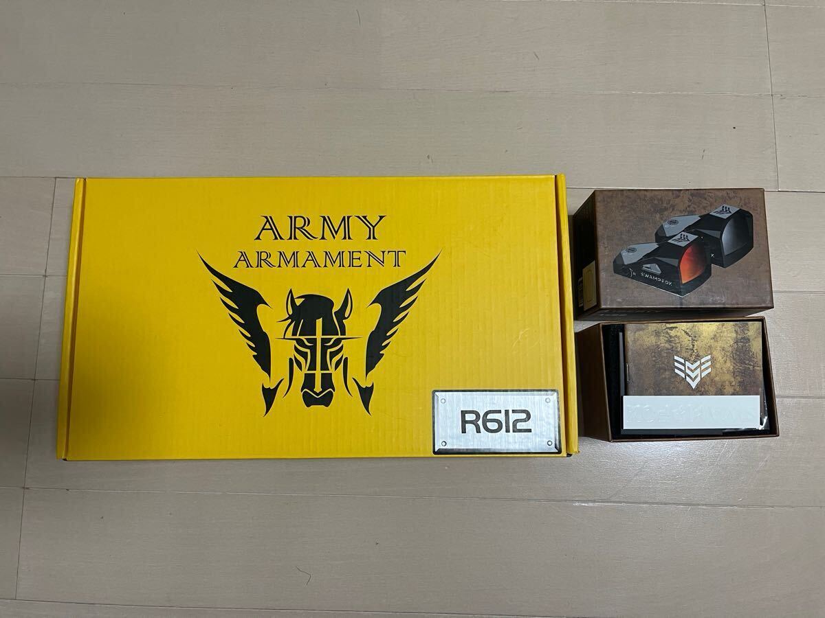 Yahoo!オークション - ARMY staccato C2 R612 RMR ready ガスブロ Swam...