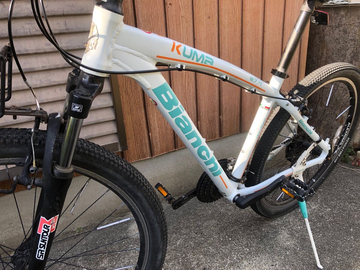 Bianchi KUMA 27 4 サイズM 43cm MTB ビアンキ|Yahoo!フリマ Bianchi KUMA 27 4 サイズM 43cm MTB ビアンキ|Yahoo!フリマ