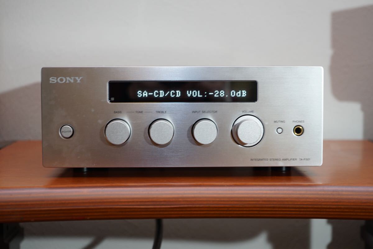 Yahoo!オークション - SONY ソニー プリメインアンプ TA-F501 フルデ...