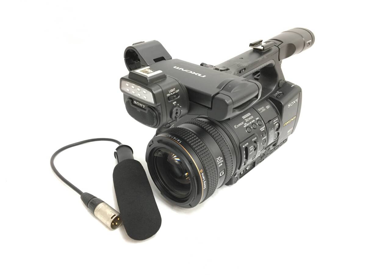 Yahoo!オークション - SONY NXCAM HXR-NX5R + ECM-XM1 ビデオカメラ ...