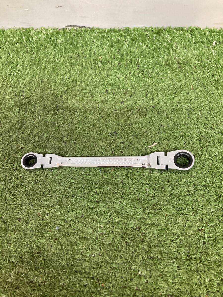 Yahoo!オークション - 【0921】KTC 両頭首振りめがねレンチ LMR1-0810F...