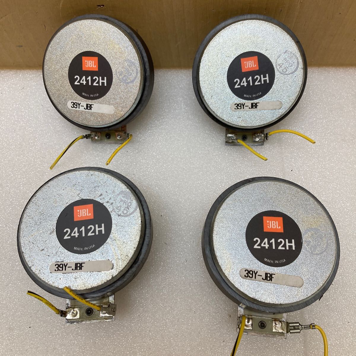 Yahoo!オークション - HY5313 JBL ツイーター スピーカー ホーン 2412H...