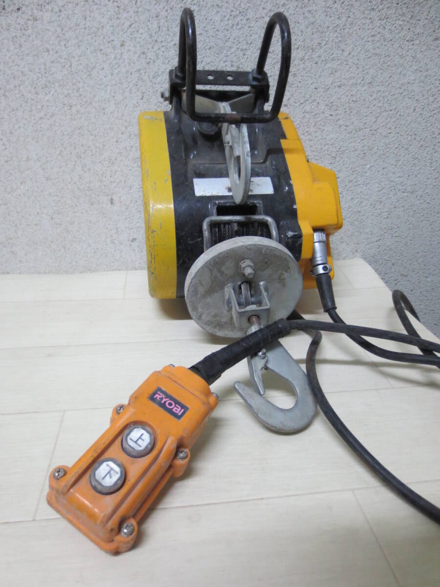 RYOBI リョービ WI-62 ウインチ ウィンチ 電動ウインチ 100V 最大吊揚荷重 60kg(その他)｜売買されたオークション情報、yahooの商品情報をアーカイブ公開 ...