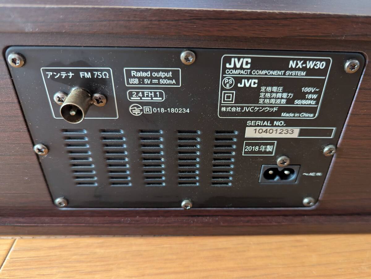 Yahoo!オークション - JVC NX-W30 コンポ Compact Component System 20...