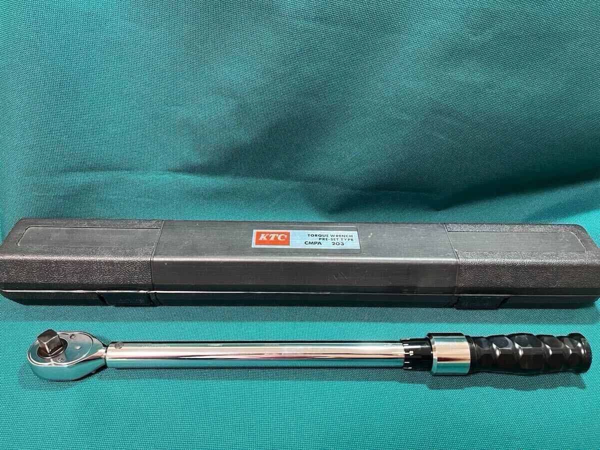 Yahoo!オークション - トルクレンチ40~200Nm KTC 京都機械工具 CMPA203...