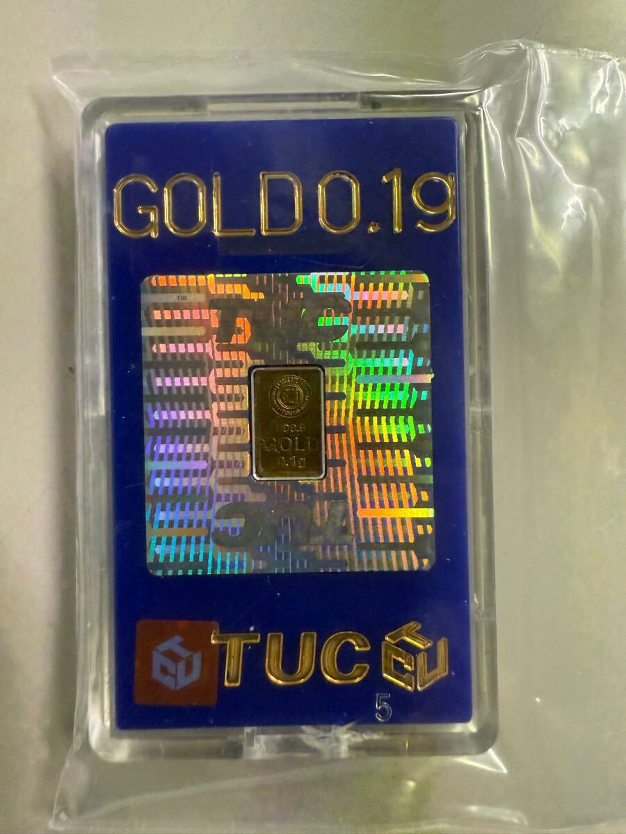 Yahoo!オークション - 特殊景品 金0.1g インゴッド GOLD ゴールド 東京...