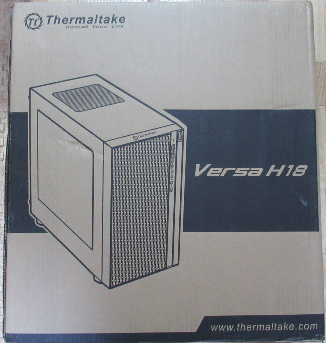 Yahoo!オークション - Thermaltake Versa H18 Black ミニタワー型PCケ...