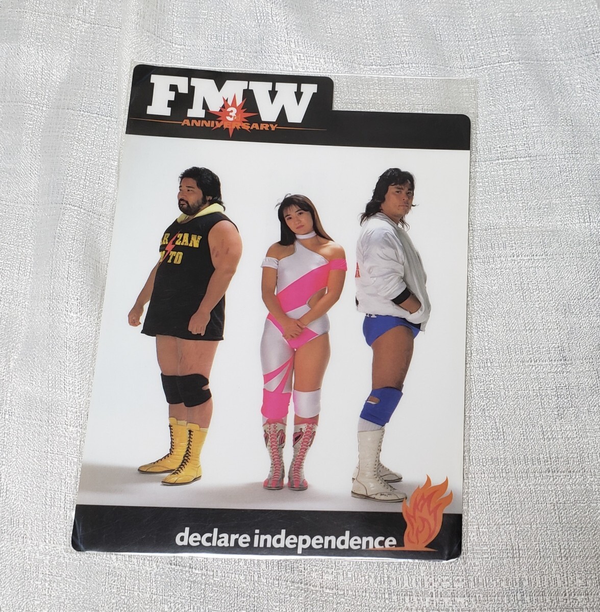 Yahoo!オークション - FMW 大仁田厚 工藤めぐみ プロレス 下敷き
