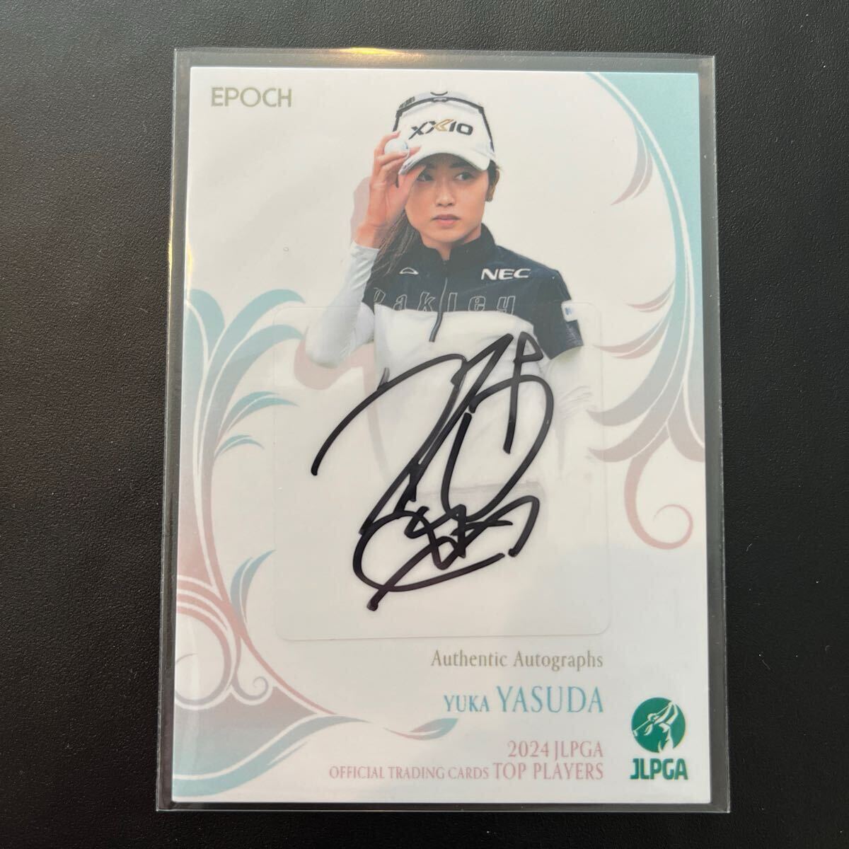 Yahoo!オークション - 2024 EPOCH JLPGA TOP PLAYERS 安田祐香 直筆サ...