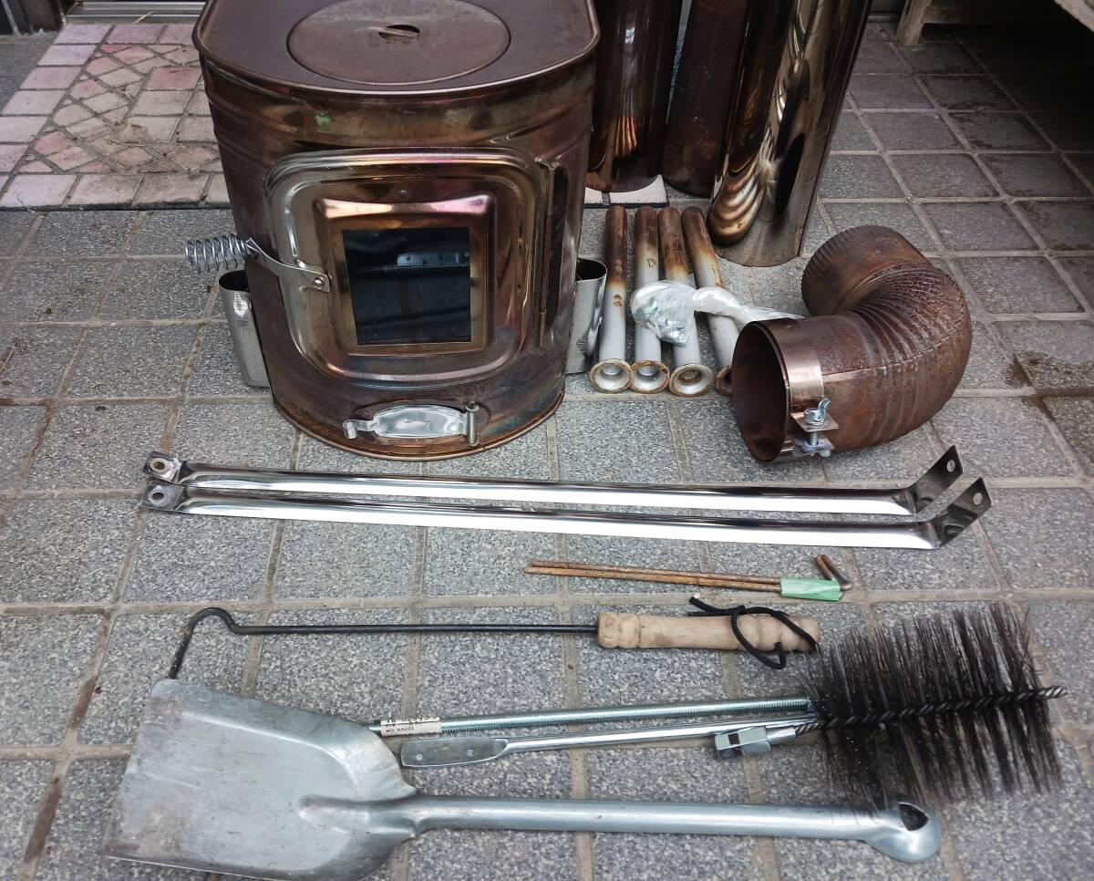Yahoo!オークション - 中古 ステンレスストーブコンロセット ホンマ製...