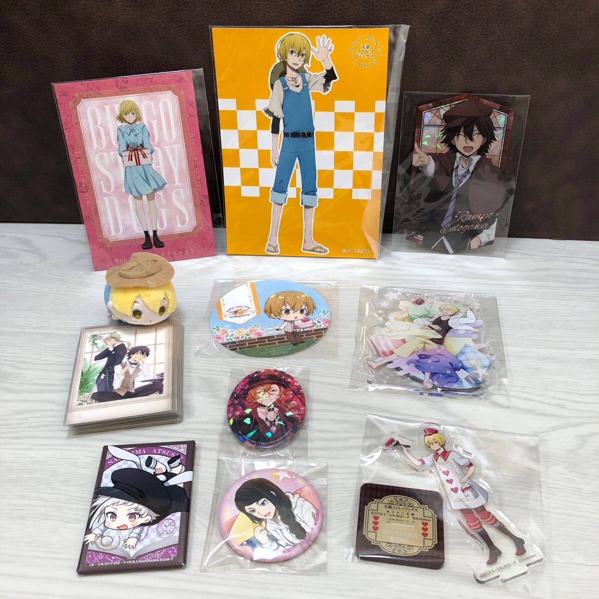 Yahoo!オークション - m576-0325-15 文豪ストレイドッグス グッズ まと...