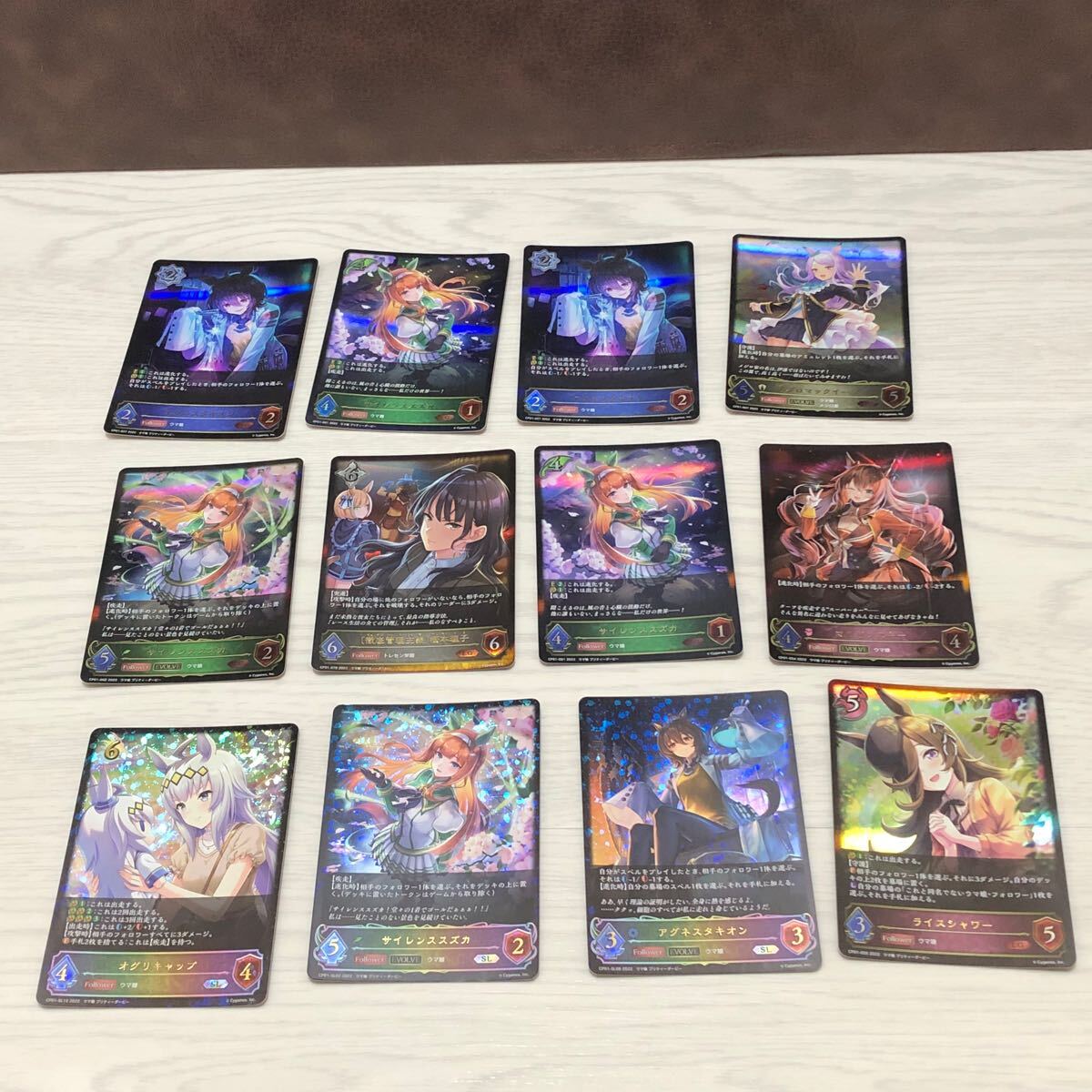 Yahoo!オークション - m578-0306-42 シャドウバース エボルヴ ウマ娘 ...