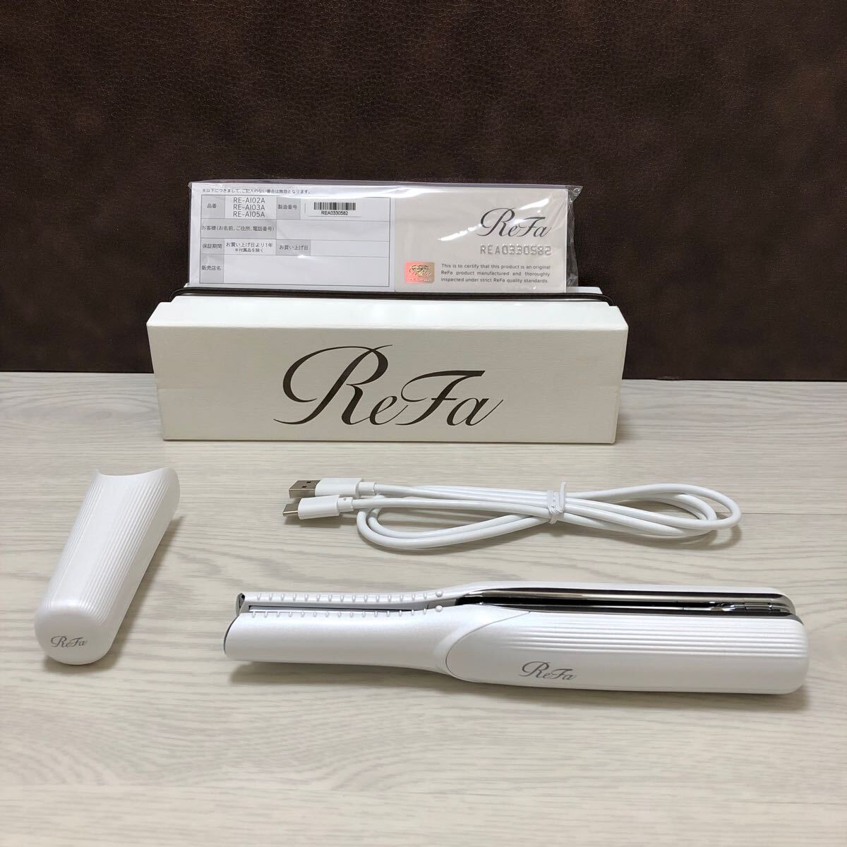 Yahoo!オークション - m582-0009-12 ReFa BEAUTECH FINGER IRON リファ...