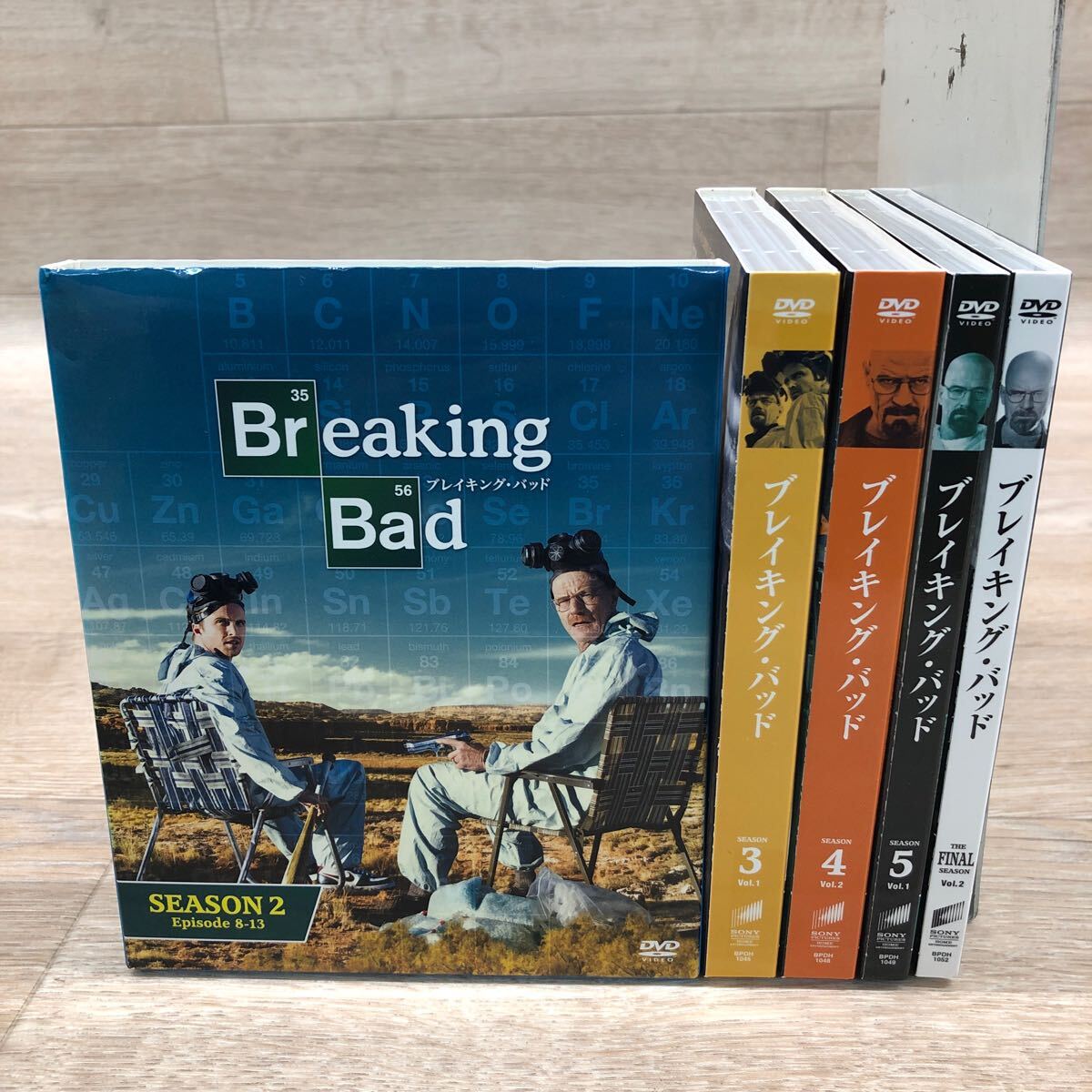 Yahoo!オークション - SFK ブレイキング・バッド DVD コンパクトケース...