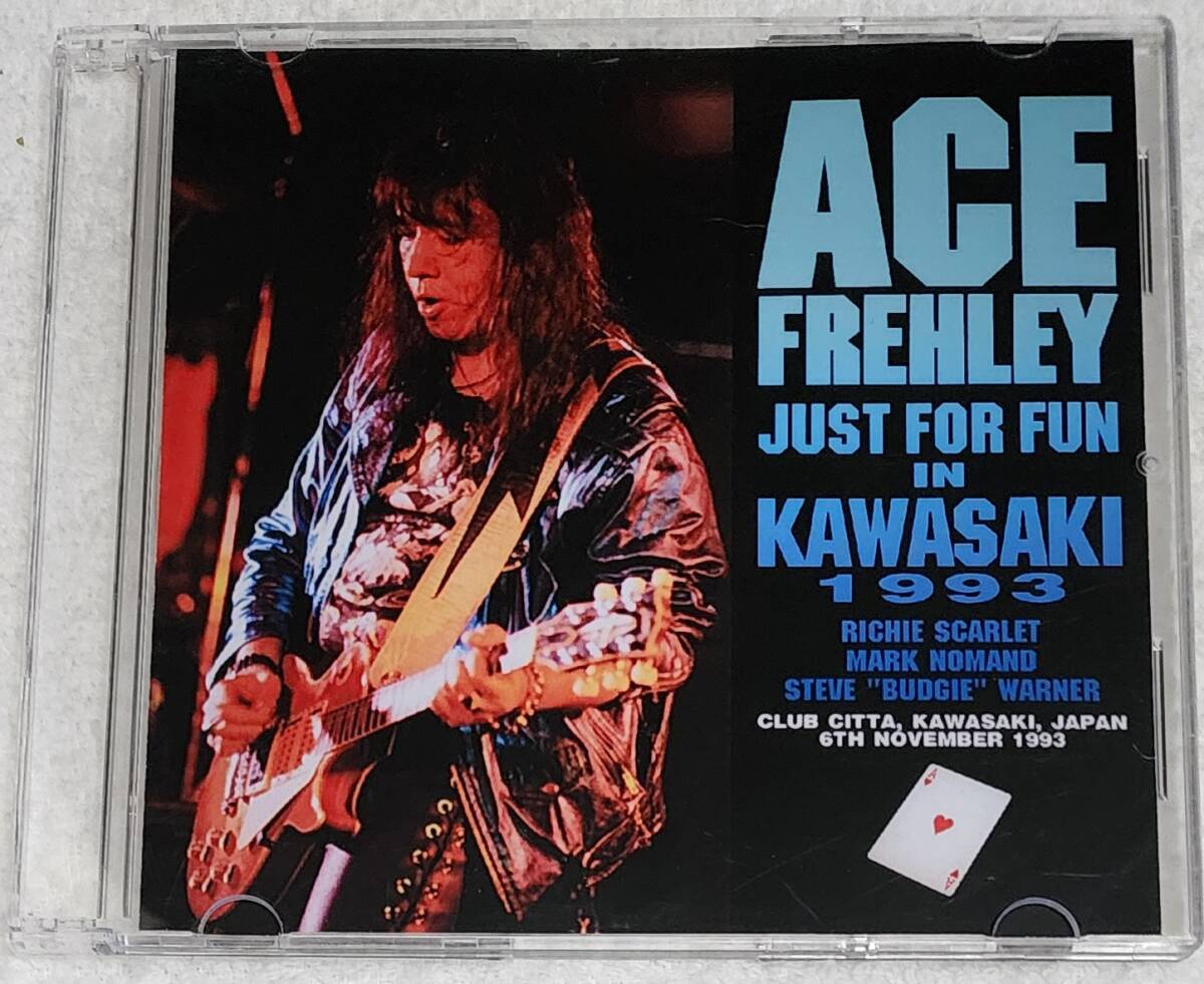 Yahoo!オークション - ACE FREHLEY / JUST FOR FUN IN KAWASAKI 1993