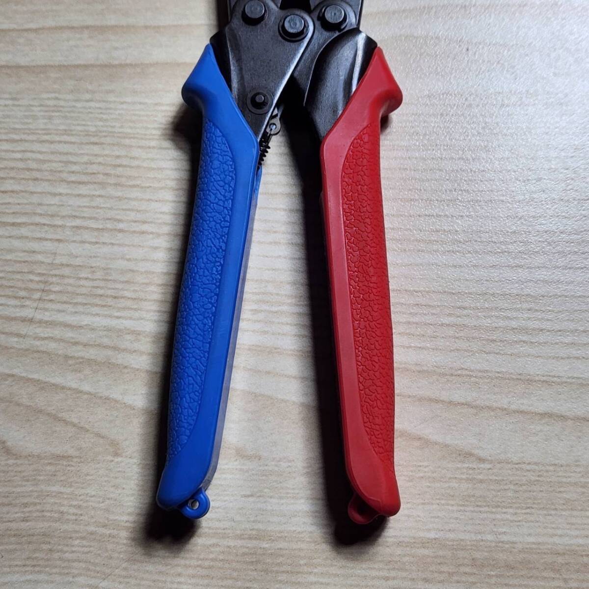 Yahoo!オークション - MARVEL マーベル ハンドプレス MH-032 圧着工具...