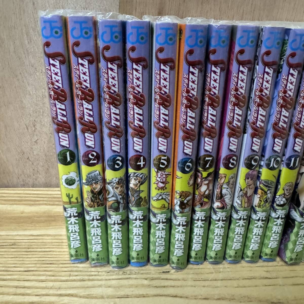 Yahoo!オークション - B149 全24巻セット 集英社 荒木飛呂彦 ジョジョ...