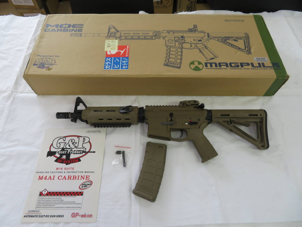 Yahoo!オークション - 【不動ジャンク】MIT=297 G&P M4A1カービン MOE ...