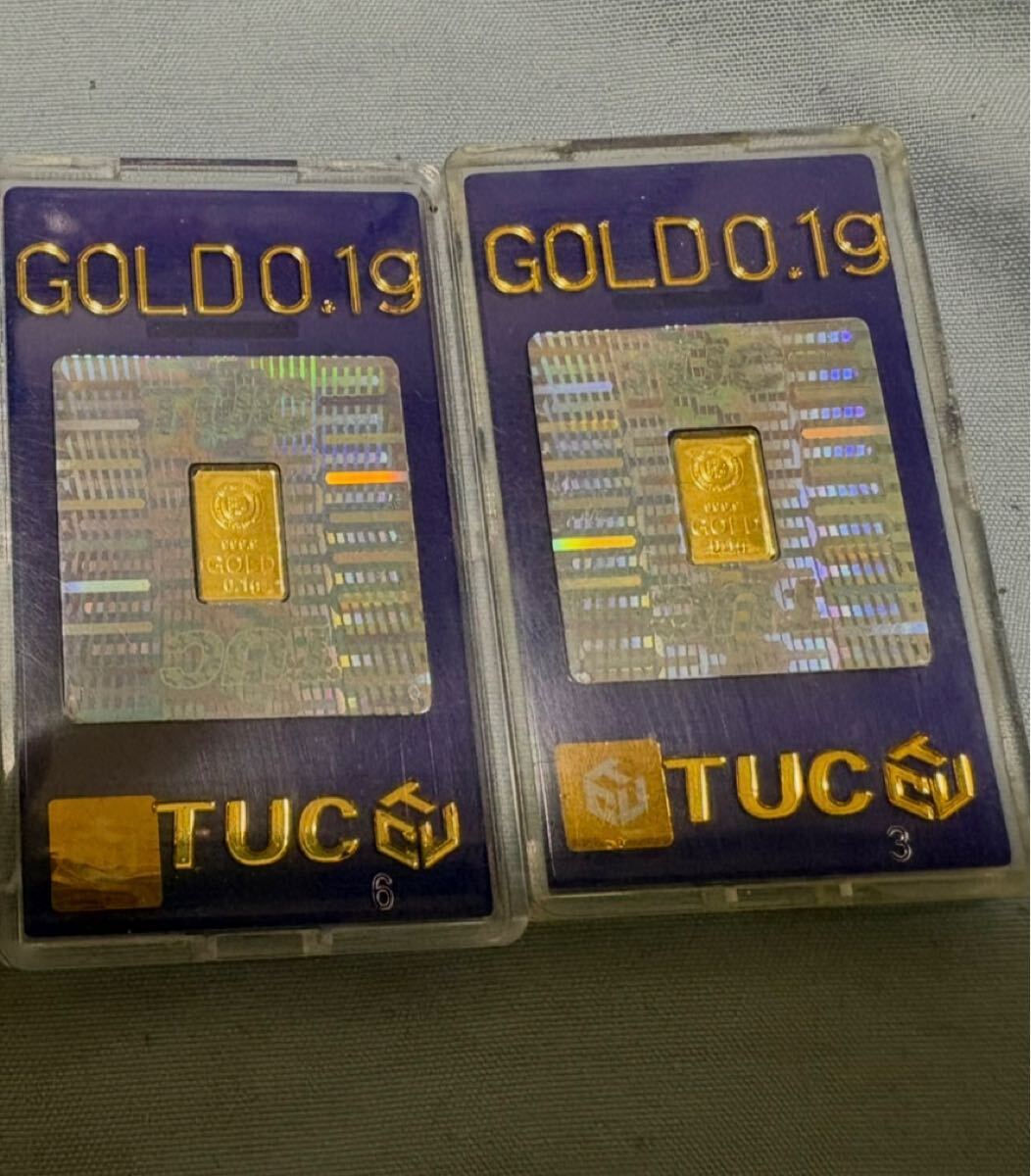 Yahoo!オークション - 特殊景品 金0.1g 2個セット インゴッド GOLD ゴ...