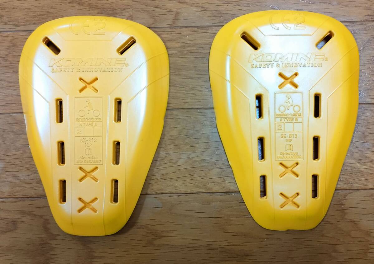 Yahoo!オークション - コミネ SK-813 CEレベル2 サイドプロテクター 2...