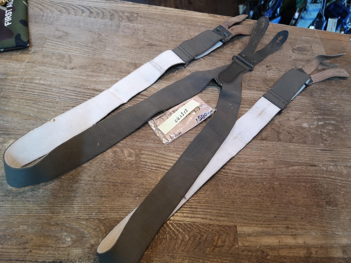 Yahoo!オークション - ドイツBW放出品 ODサスペンダー 110 042515