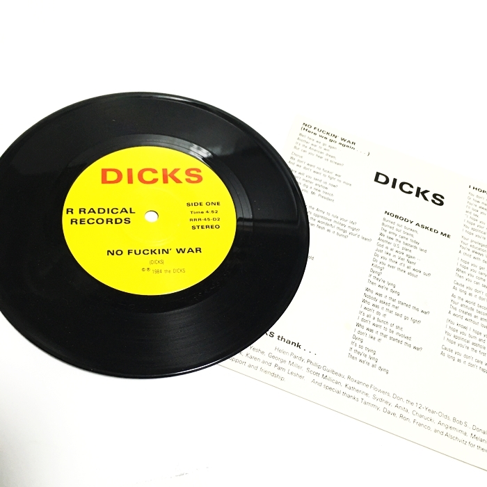 Yahoo!オークション - 【 Original 7inc 】Dicks Peace ディックス Tex...