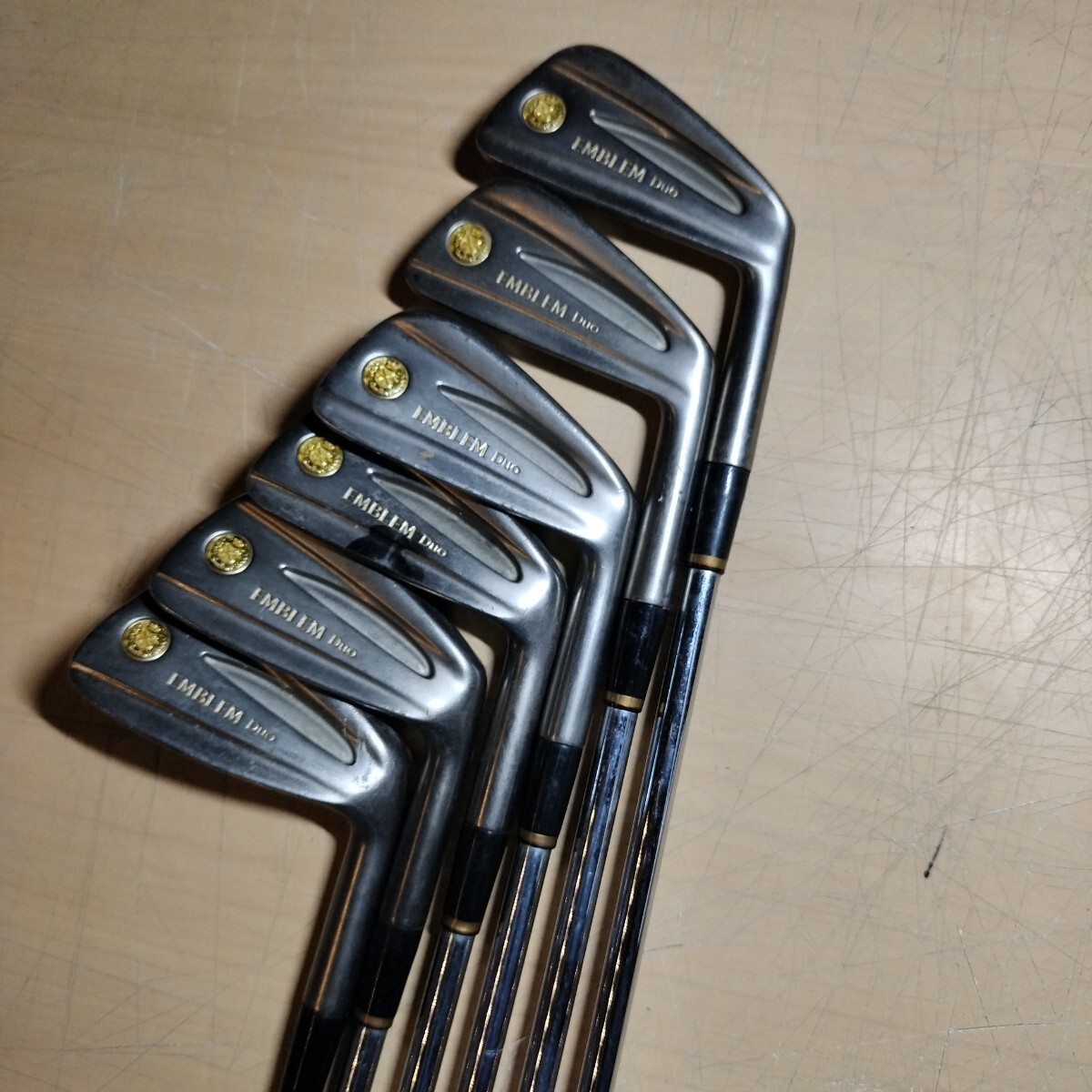 Yahoo!オークション - daiwa gc ゴルフクラブ emblem duo 140サイズ