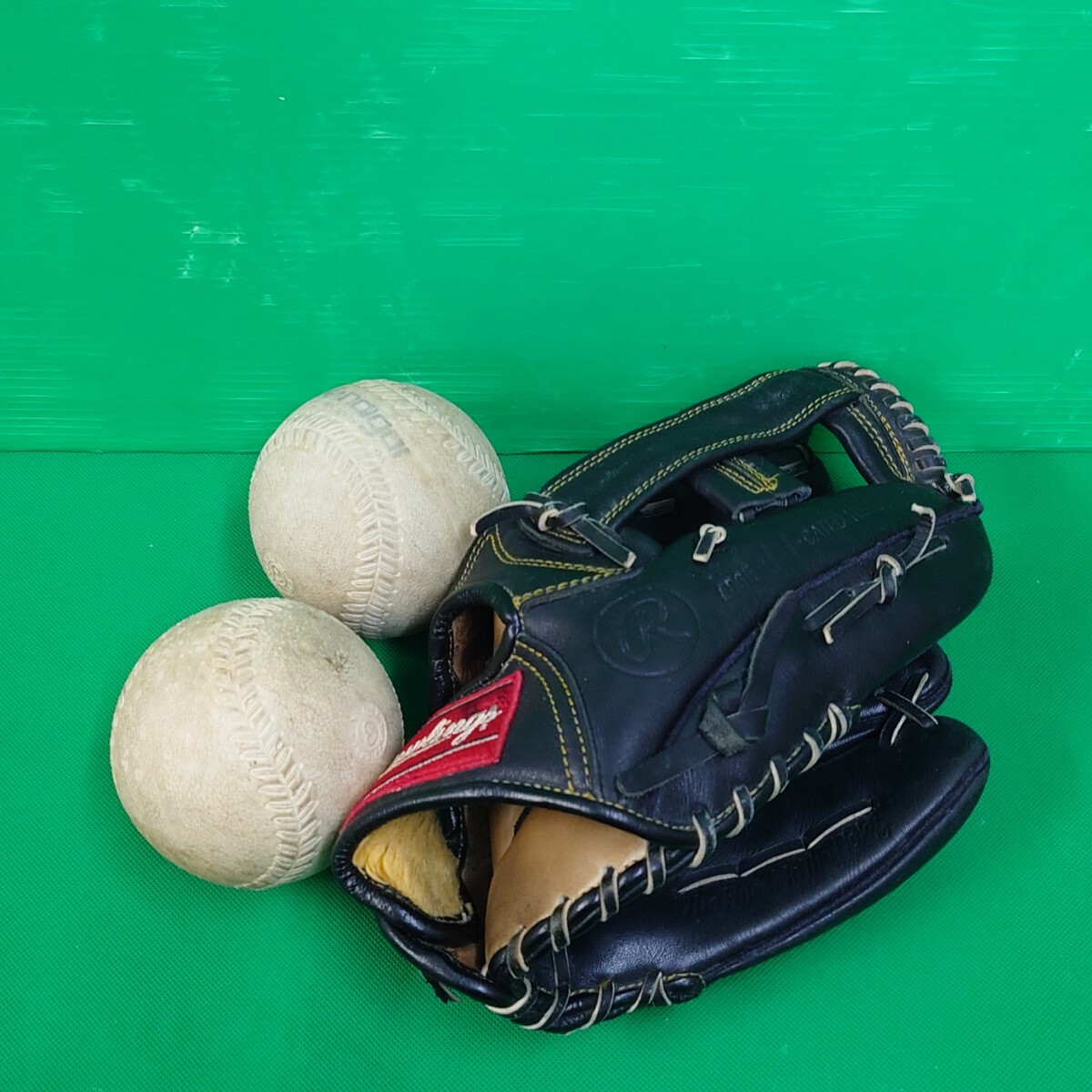 Yahoo!オークション - B321 Rawlings グローブ 中古品 ソフトボール ...