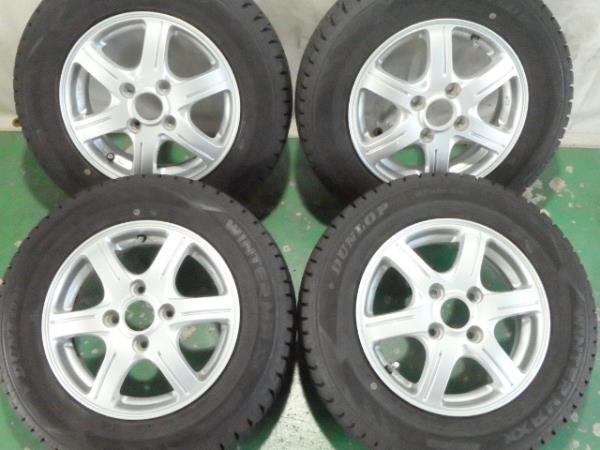 Yahoo!オークション - A703 ダンロップ WM02 145/80R13 FEID 13X4.00B ...
