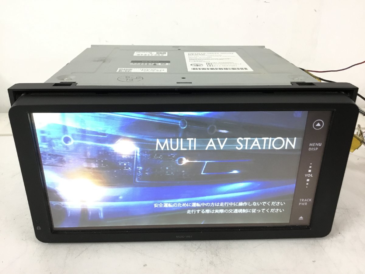 Yahoo!オークション - トヨタ 純正 ナビ NSDD-W61 TV確認済み 地図デー...