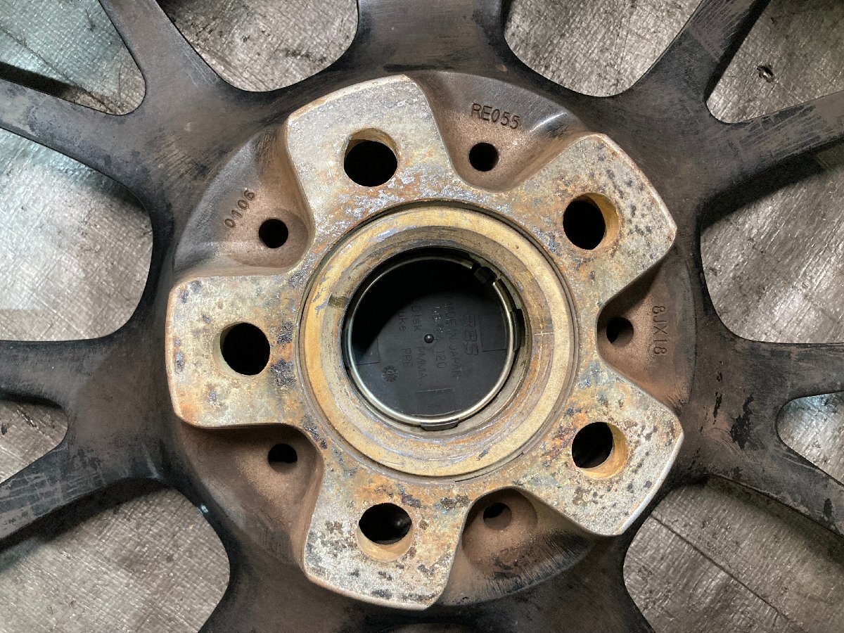 Yahoo!オークション - 13CAW VWシロッコ BBS RE-V RE055 シルバー系 ...