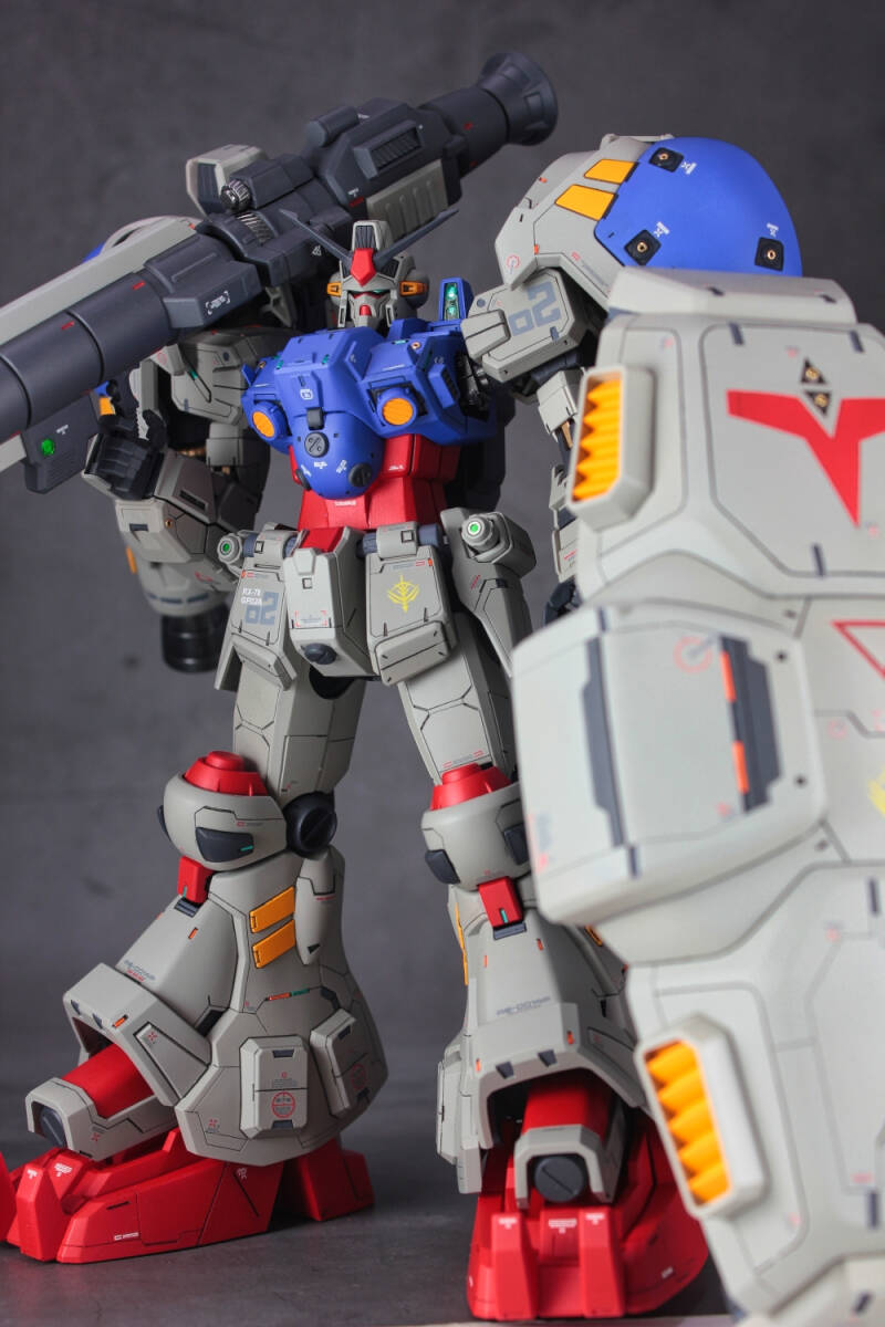 日本代購代標第一品牌【樂淘letao】－MG 1/100 GP02 サイサリス 改修塗装済み完成品