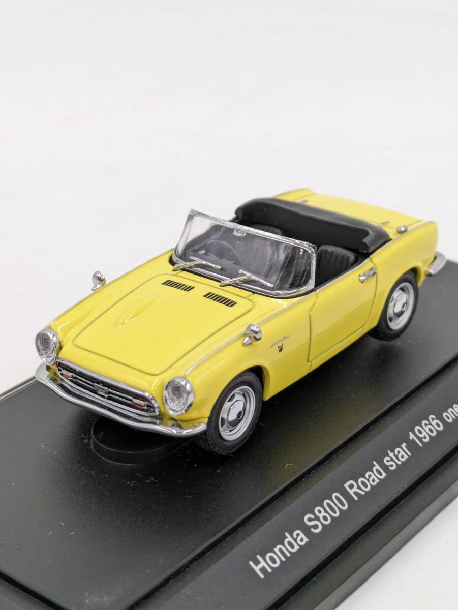 EBBRO/ホンダ/S800/Road Star/イエロー/ 1/43/エブロ/ロードスター/1966/one of 2784pcs. Honda ミニカー コレクション 現状(乗用車)｜売買 ...