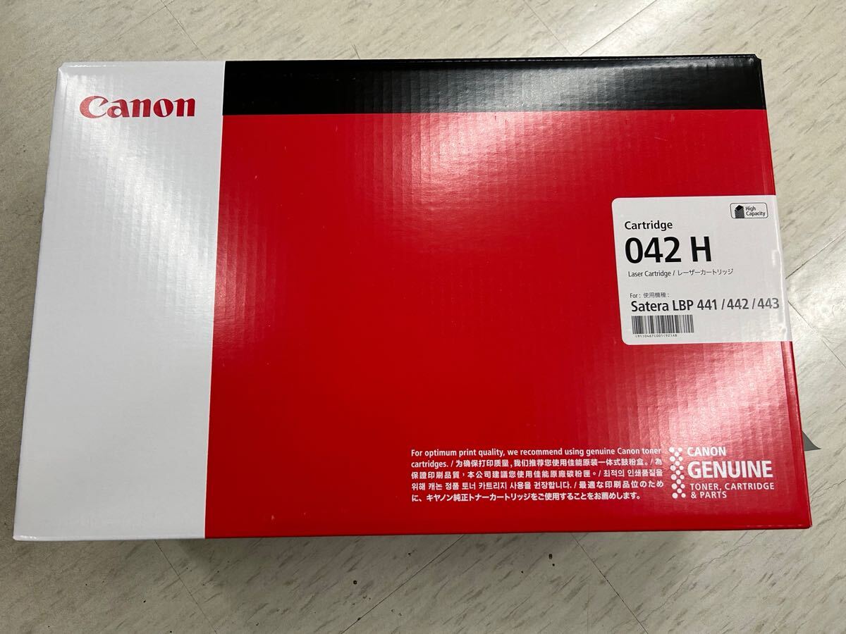 Yahoo!オークション - キャノン トナーカートリッジ 042H 未開封