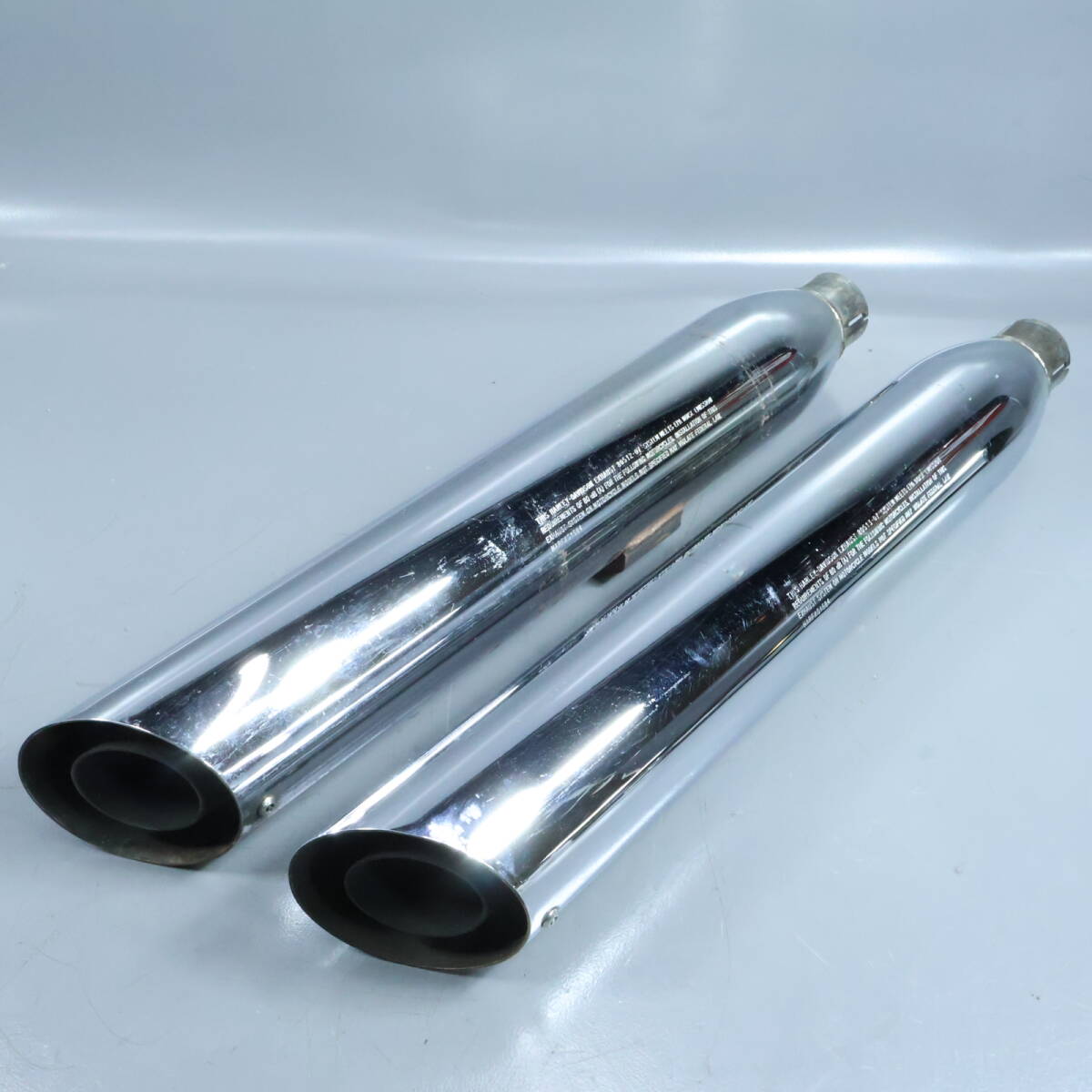 Yahoo!オークション - ハーレー FLSTF 純正サイレンサー 北米 80512-07...