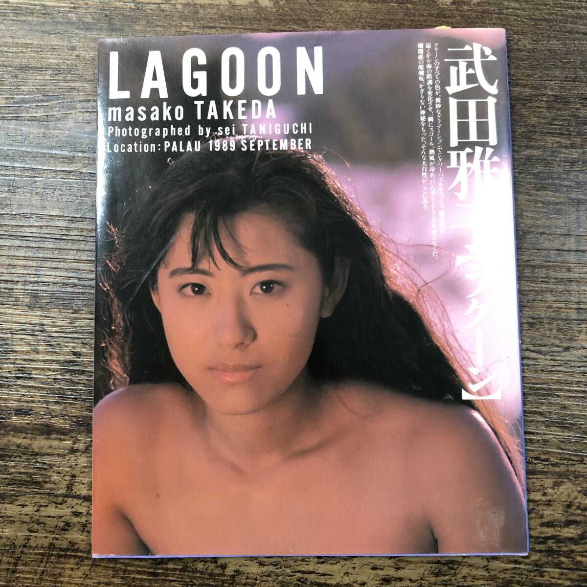 K-7563 武田雅子写真集 ラグーン LAGOON 近代映画社 1989年11月5日発行(た行)｜売買されたオークション情報、yahooの商品情報をアーカイブ公開 - オークファン ...
