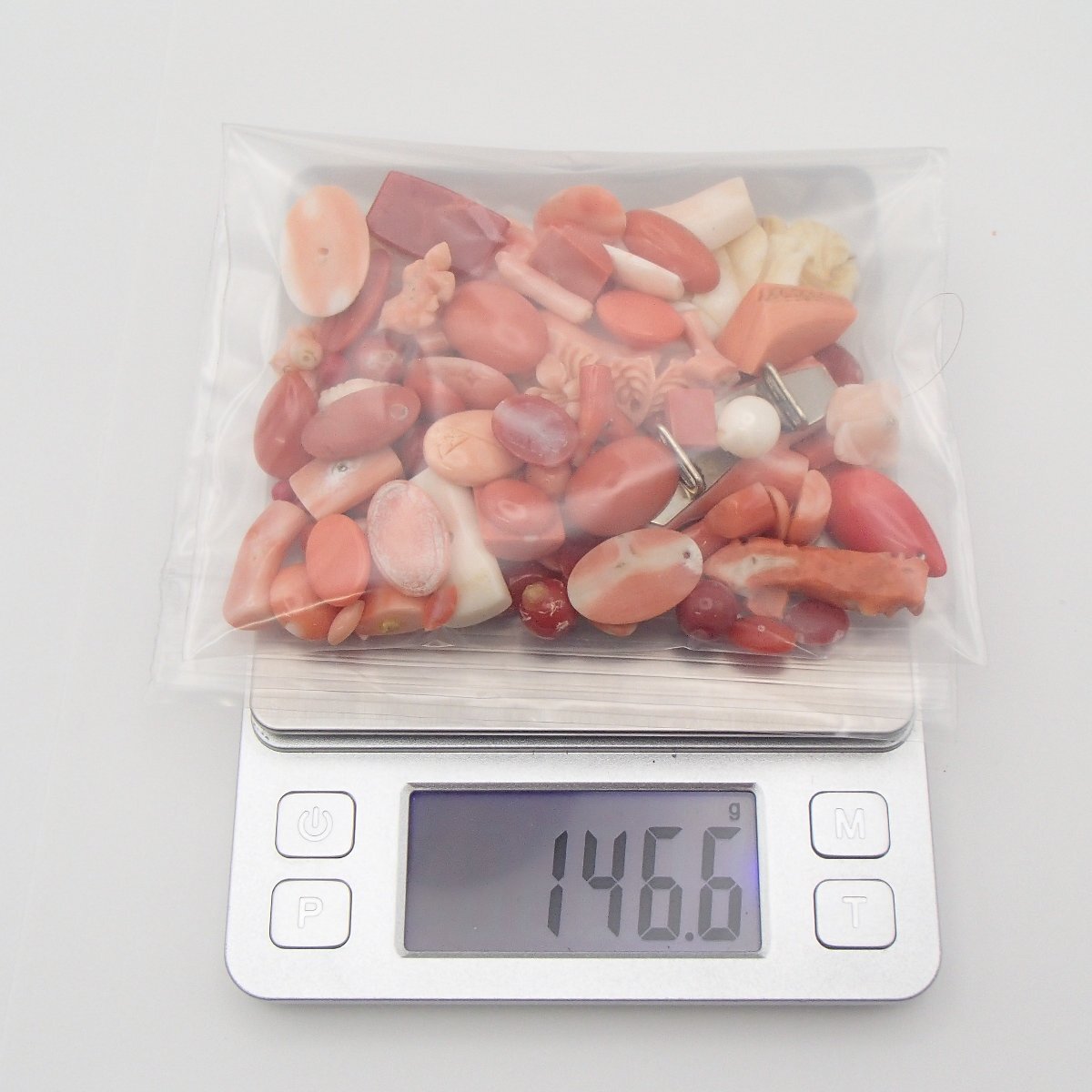 Yahoo!オークション - 珊瑚ルース 帯留まとめ/ 約146g / 珊瑚 コーラ...