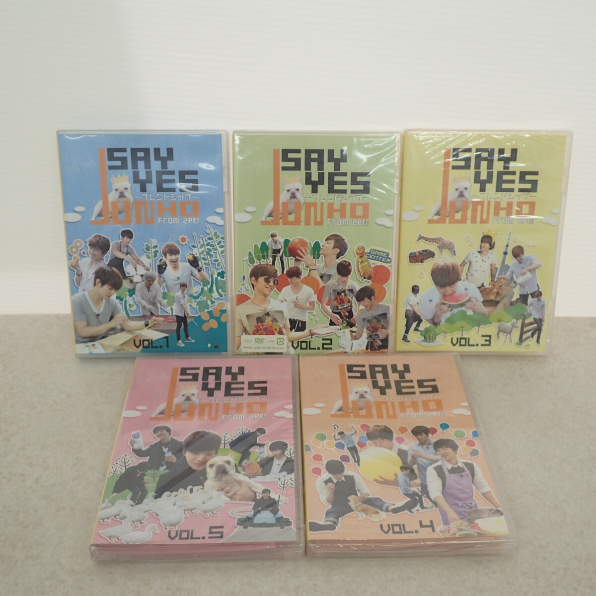 Yahoo!オークション - JUNHO DVD JUNHO From 2PM SAY YES フレンドシッ...