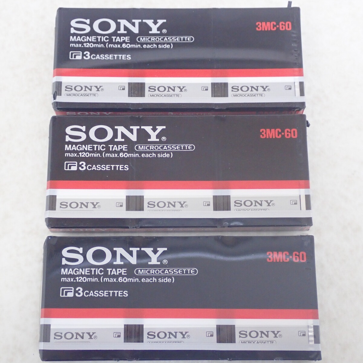 カセットテープ SONY ソニー マイクロ 3MC-60 まとめて3点セット PP(記録媒体)｜売買されたオークション情報、yahooの商品情報をアーカイブ公開 - オークファン（aucfan ...
