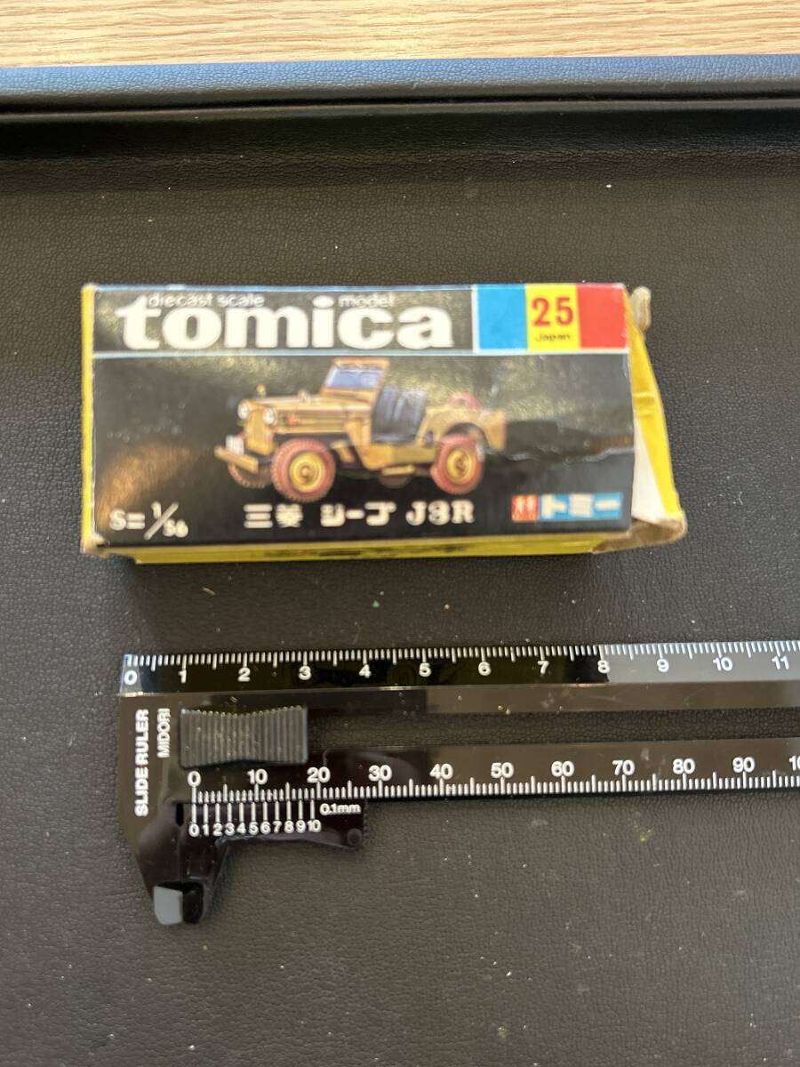 Yahoo!オークション - 5377 TOMY トミカ 黒箱 25 三菱 ジープ J3R 自...
