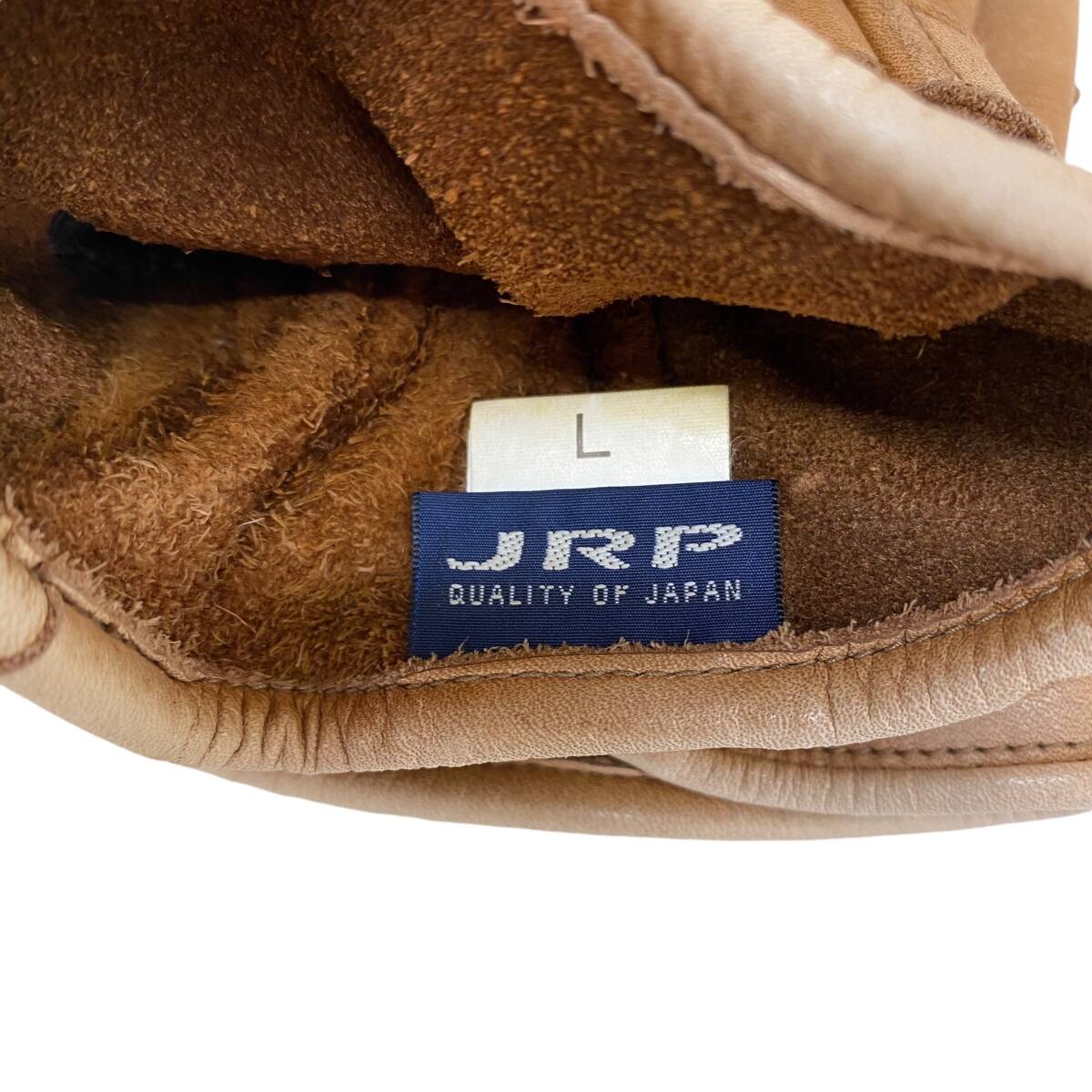 Yahoo!オークション - JRP レザーグローブ SVN パンチング Lサイズ ブ...