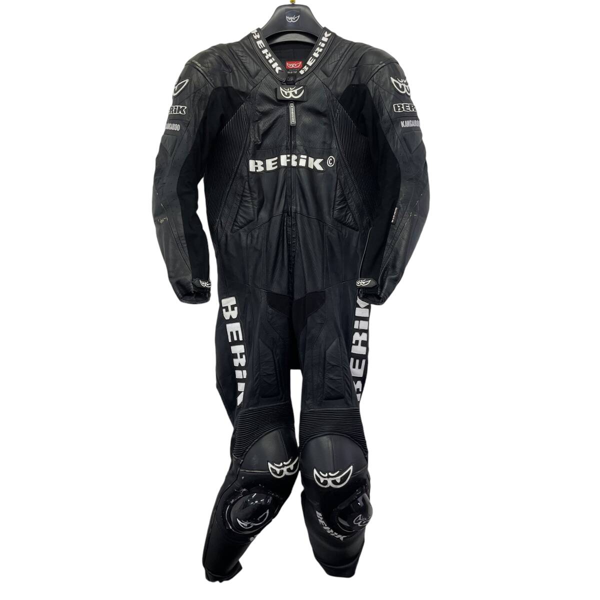Yahoo!オークション - BERIK ベリック レーシングスーツ 革ツナギ MFJ...