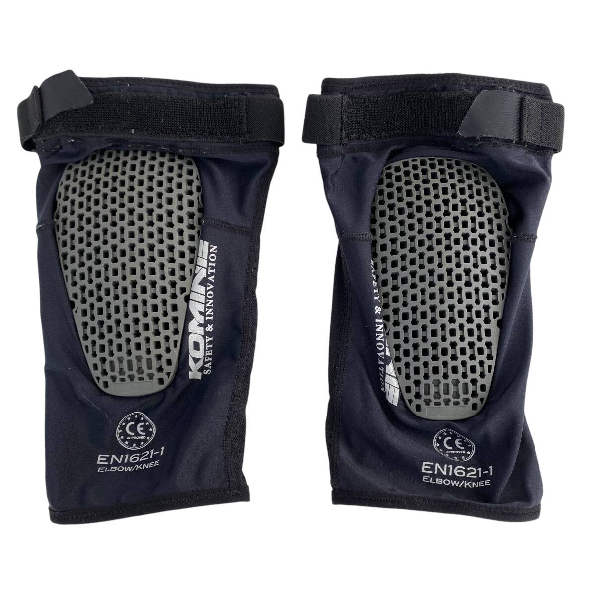 Yahoo!オークション - KOMINE コミネ SK-827 エアスルーCE サポートニ...