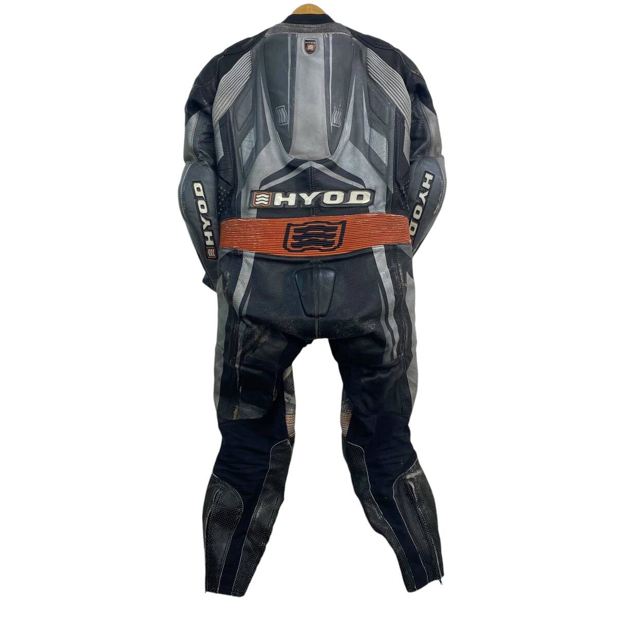Yahoo!オークション - HYOD ヒョウドウ レーシングスーツ 革ツナギ MF...