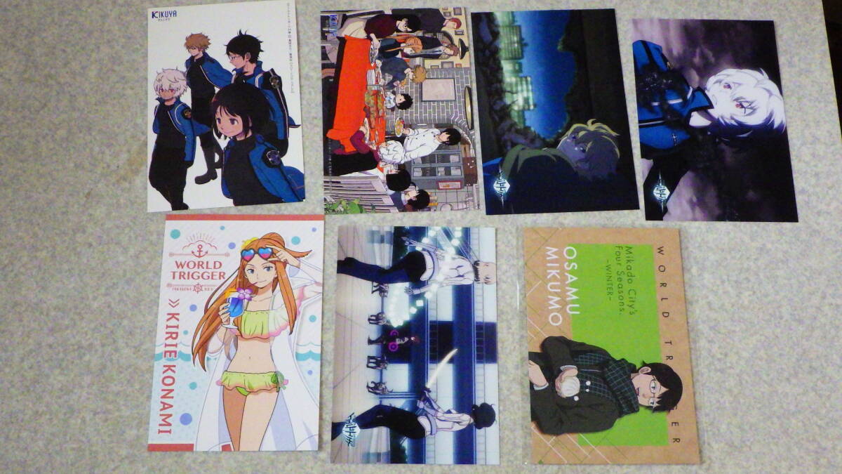 Yahoo!オークション - K379 ワールドトリガー ポストカードまとめて