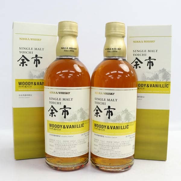 Yahoo!オークション - 【2本セット】NIKKA（ニッカ）余市 シングルモル...