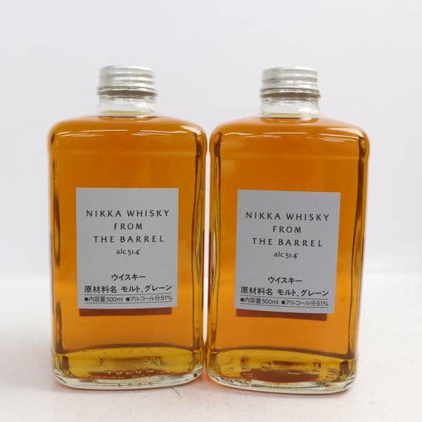 Yahoo!オークション - 1円～【2本セット】NIKKA（ニッカ）フロム ザ バ...