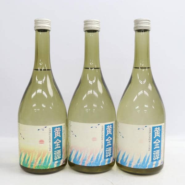 Yahoo!オークション - 1円~【3本セット】黄金譚 20％ 720ml ラベル焼け...