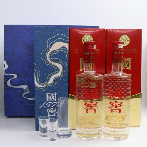 Yahoo!オークション - 【2本セット】國窖 1573 38％ 500ml N24J120003